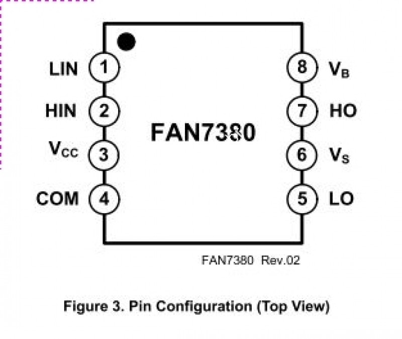 Só Tudo - CIRCUITO INTEGRADO FAN7380 SMD