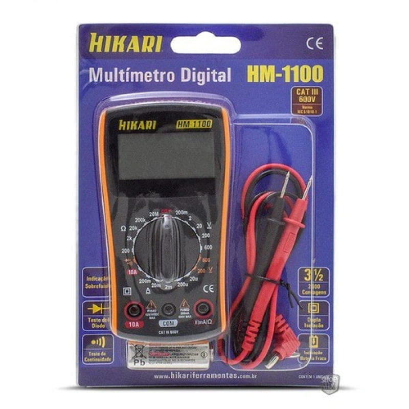Só Tudo - MULTIMETRO DIGITAL HM1100