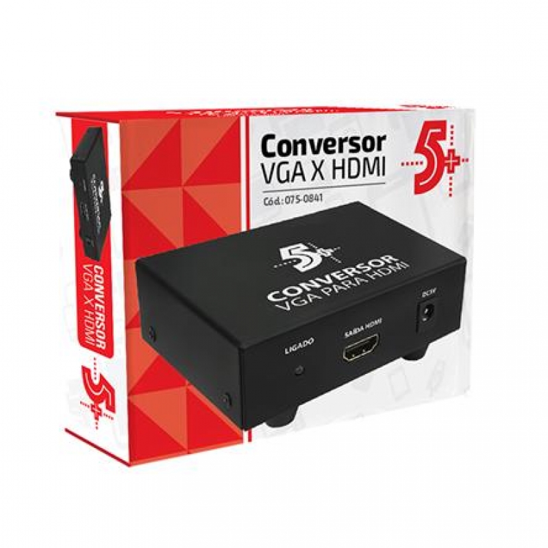 Só Tudo - CONVERSOR DE VGA PARA HDMI
