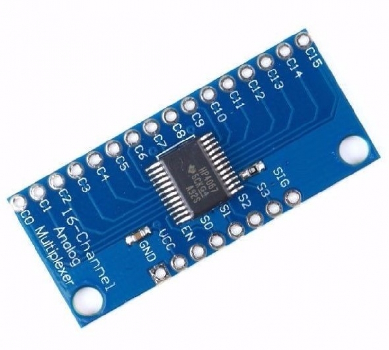 Só Tudo - MODULO MULTIPLEXADOR 16 PORTAS PARA ARDUINO