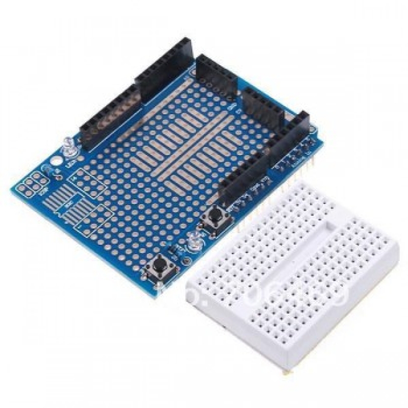 Só Tudo - KIT PROTO SHIELD E PROTOBOARD MINI