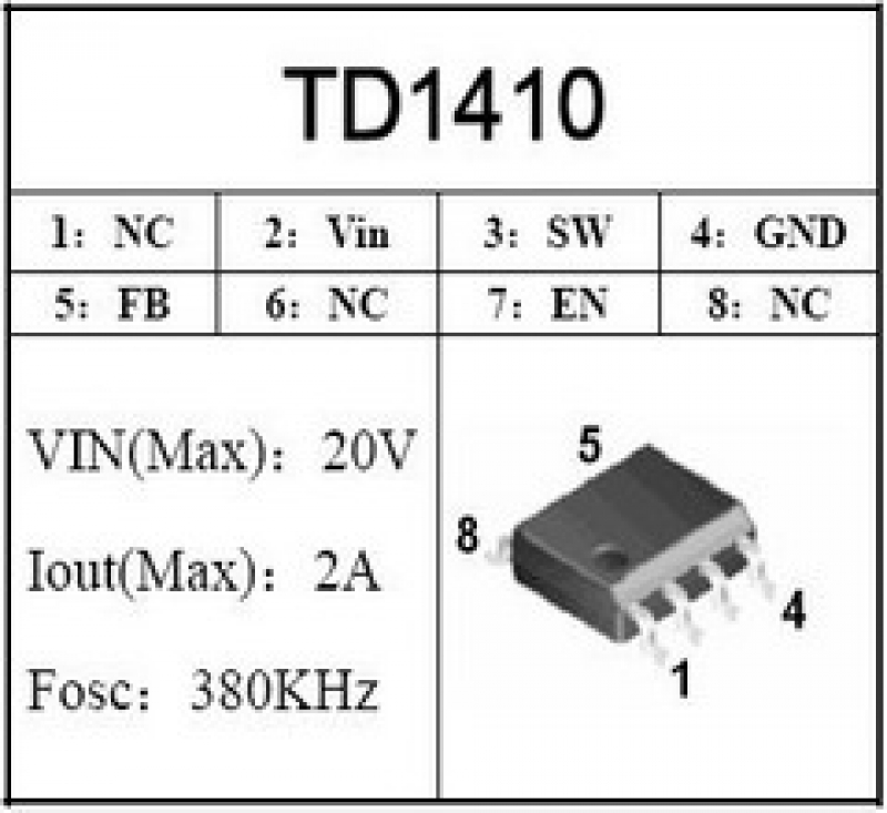 Só Tudo - CIRCUITO INTEGRADO TD1410