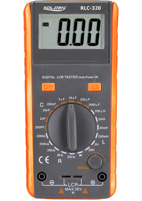 Só Tudo - CAPACIMETRO E MEDIDOR RLC320 SOLDEN