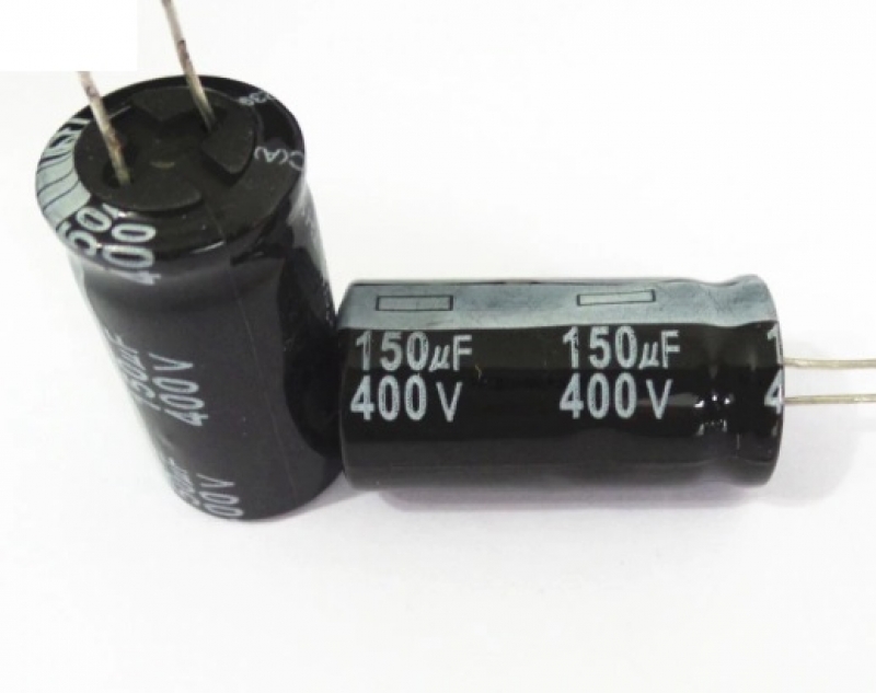 Só Tudo - CAPACITOR ELETROLÍTICO 150uF X 400V
