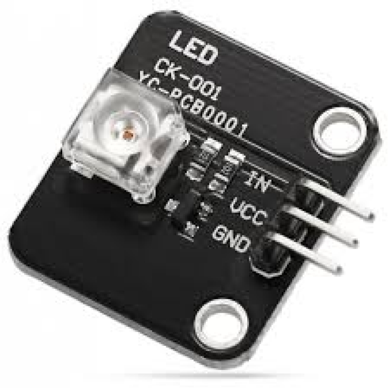 Só Tudo - MÓDULO SENSOR LED PIRANHA VERDE