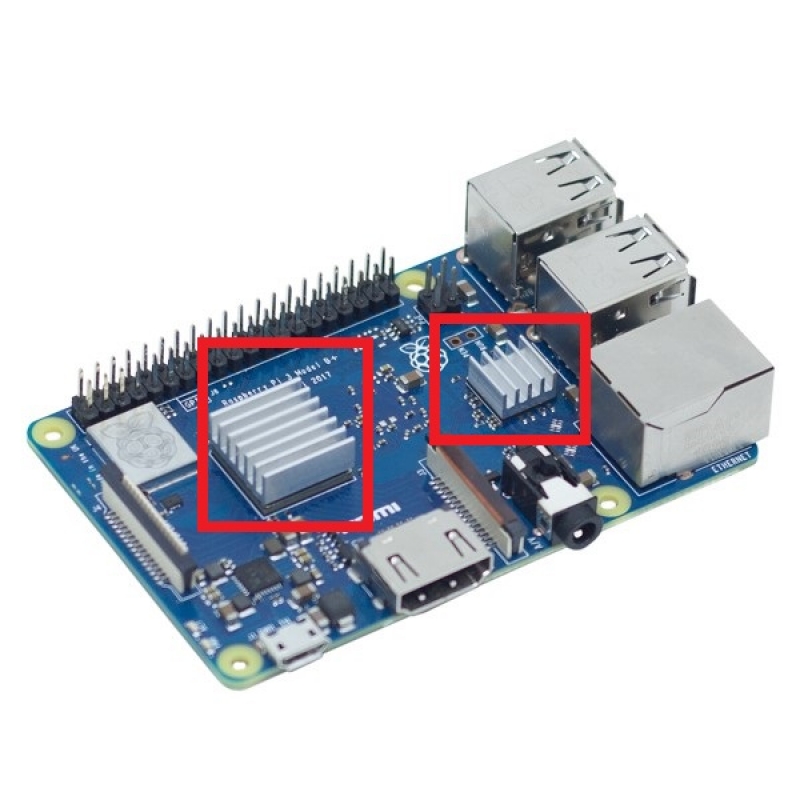 Só Tudo - DISSIPADOR DE CALOR PARA RASPBERRY PI3