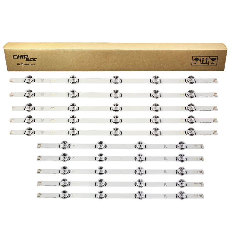 Só Tudo - KIT BARRAS DE LED TV LG SÉRIES 49LB e 49LF