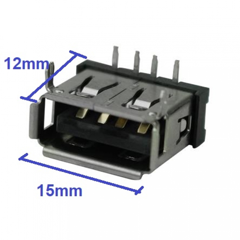 Só Tudo - CONECTOR USB A FÊMEA
