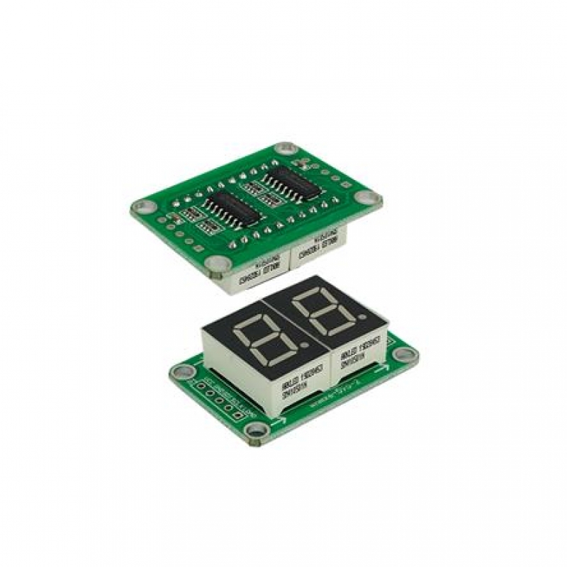 Só Tudo - MÓDULO COM 2 DISPLAYS DE 7 SEGMENTOS