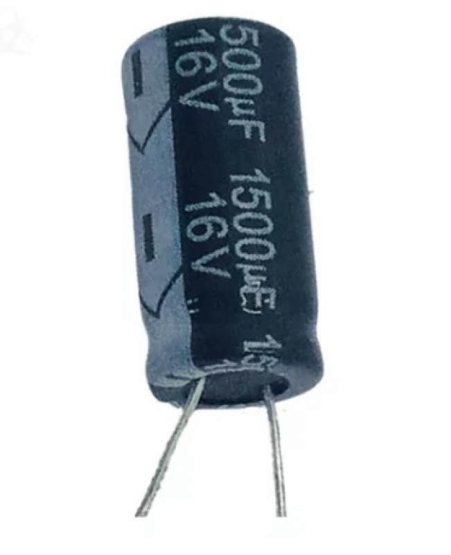 Só Tudo - CAPACITOR ELETROLÍTICO 1500uF X 16V