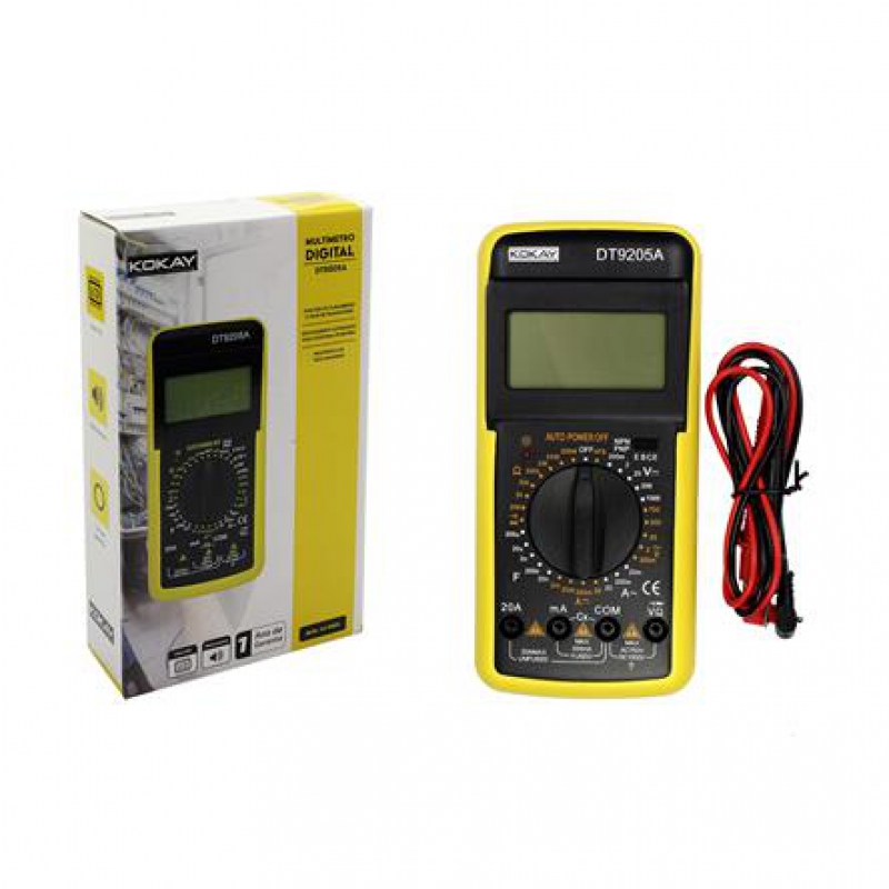 Só Tudo - MULTIMETRO KOKAY DT9205A