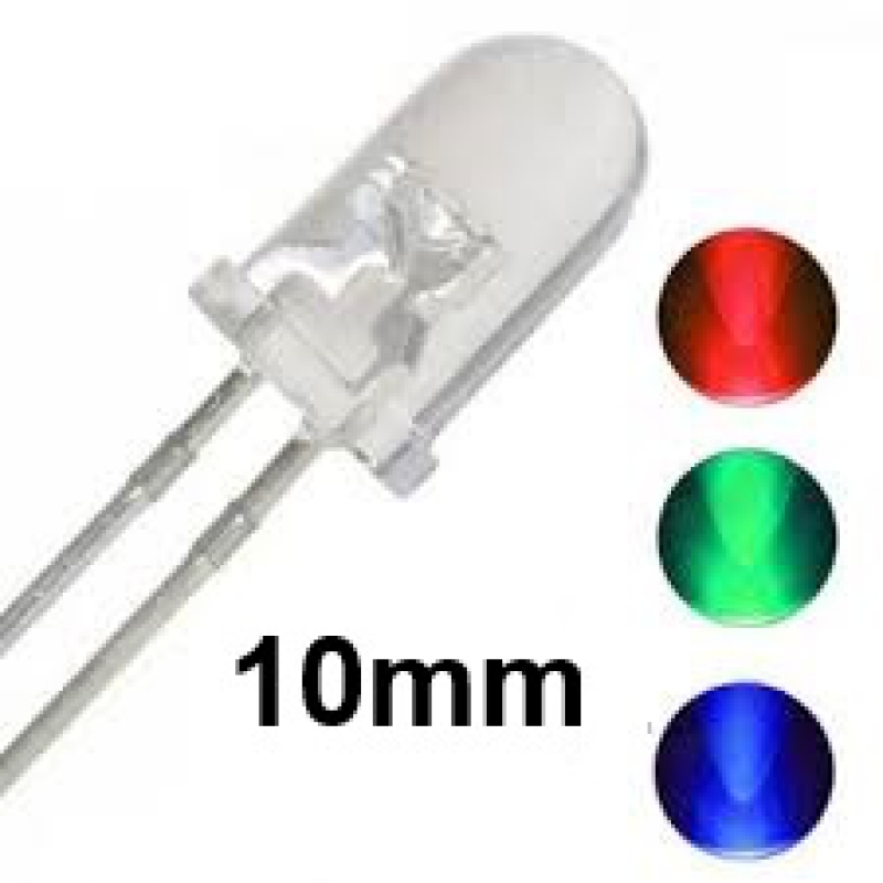 Só Tudo - LED ALTO BRILHO 10mm RGB