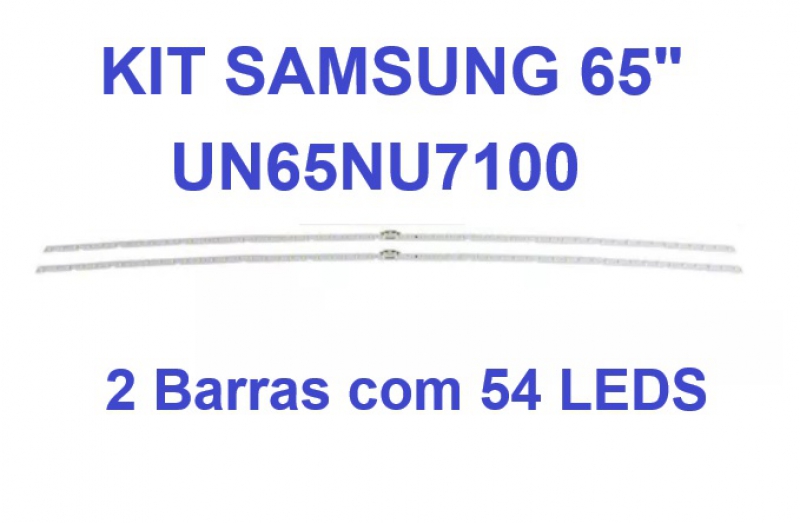 Só Tudo - KIT BARRAMENTO DE LED SAMSUNG UN65NU7100