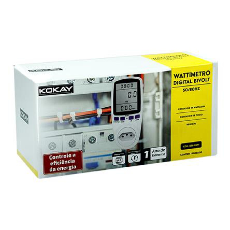 Só Tudo - MEDIDOR DE ENERGIA ELÉTRICA WATTIMETRO