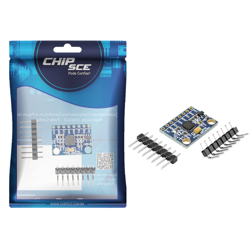 Só Tudo - MODULO ACELEROMETRO E GIROSCÓPIO MPU6050