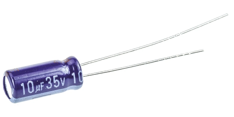 Só Tudo - CAPACITOR ELETROLITICO 10uF X 35V