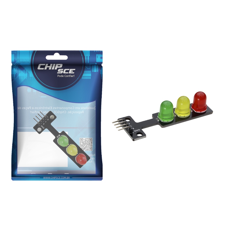 Só Tudo - MODULO LED 8MM TIPO SEMAFORO