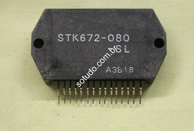 Só Tudo - Circuito Integrado STK672-080 - ISTK672-080