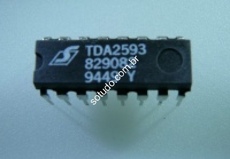 Só Tudo - Circuito Integrado TDA2593 - ITDA2593