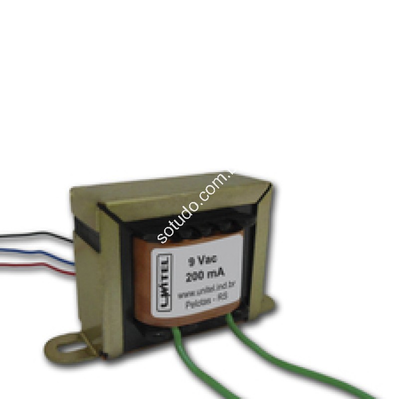 Só Tudo - TRANSFORMADOR 9V - 200mA