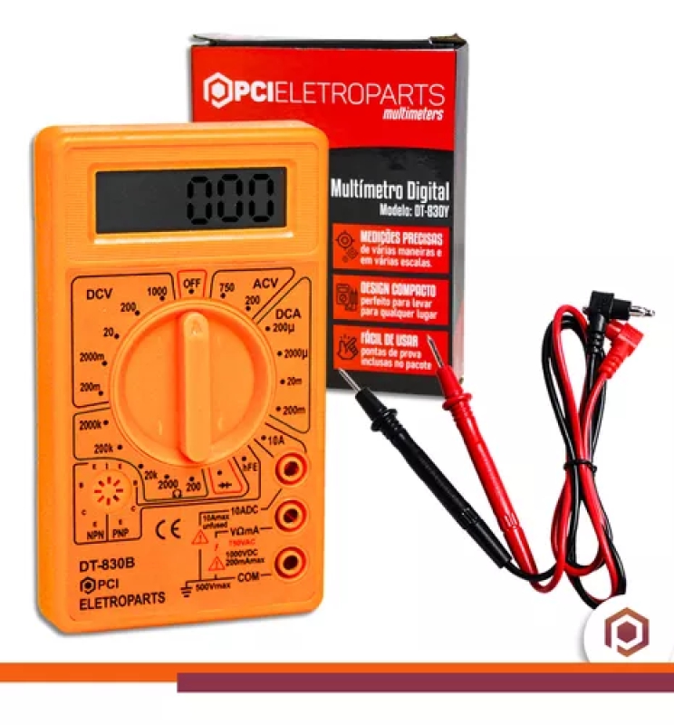 Só Tudo - MULTIMETRO DIGITAL DT830
