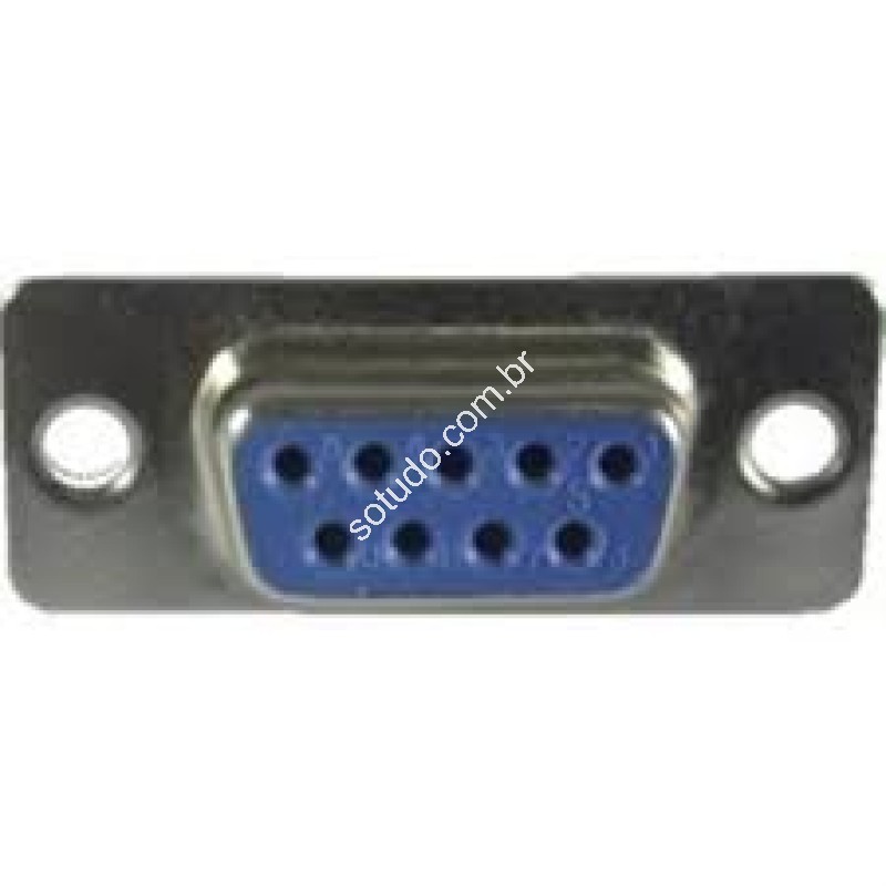 Só Tudo - CONECTOR DB9 FEMEA