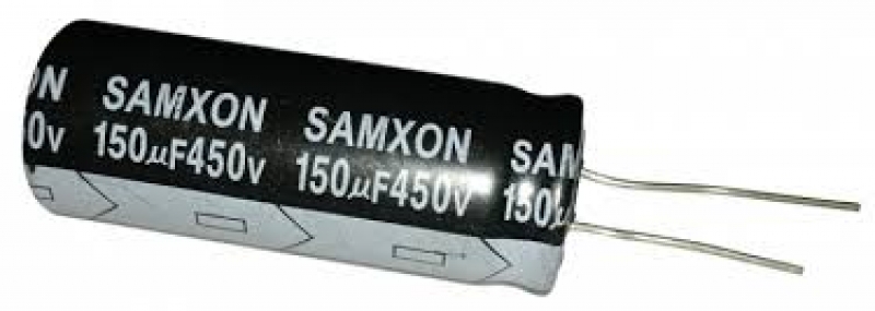 Só Tudo - CAPACITOR ELETROLITICO 150uF X 450V