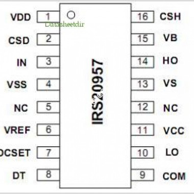 Só Tudo - CIRCUITO INTEGRADO IRS20957S SMD