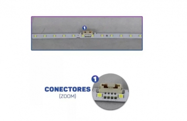 Só Tudo - KIT BARRAMENTO DE LED SAMSUNG UN65NU7100
